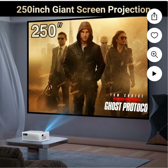 Cameras, Photo & Video | Brand New Display Projector With Bluetooth ...